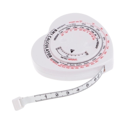 Heart BMI Body Mass Index Tape Measure Calculator Body Muscl