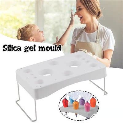 Piping Bag Rack Plastic Cake Icing Bag Holder for Storaging