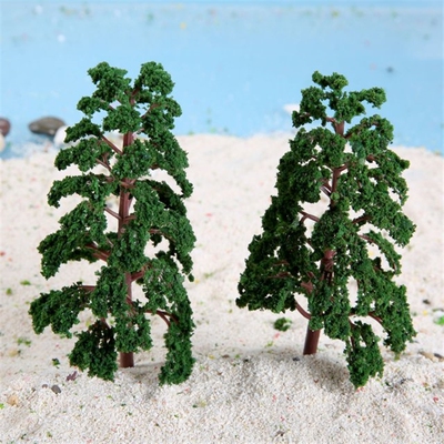 5pcs 140mm Plastic Model Trees Architectural Model Railroad