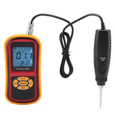 GM63B Digital Vibration Meter Portable Mini LCD Display Digi
