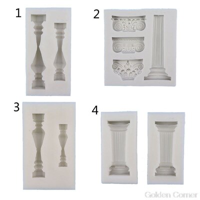 Ancient Greek Pillars Mold  Roman Column Mold Sugarcraft Cho