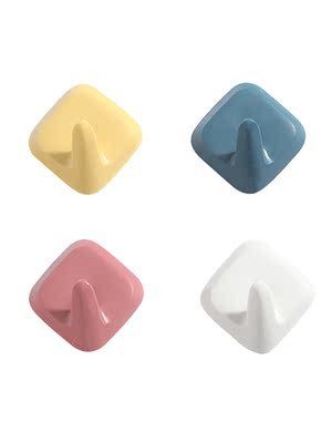 Domino hook punch free kitchen viscose strong sticky door