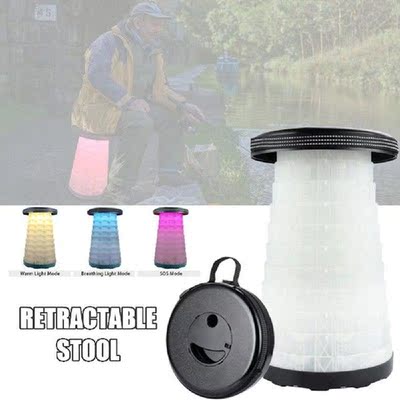 Bangku Dapat Ditarik Kursi Lipat Berkemah Portabel Kursi