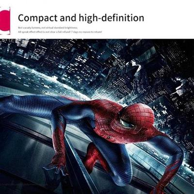 YG300 LCD Mini Projector 1080P Full HD Pocket Projector HDMI