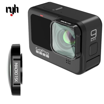 Macro 15X HD Lens Filter for Gopro Hero 9 Black Action Came