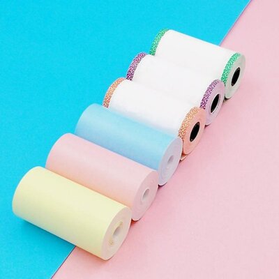 Printer Papers Printable Sticker Paper Roll Direct Thermal P