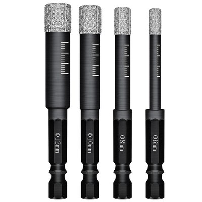 Multifunction Tile Drill Bit Electric Durable Cemented Carbi