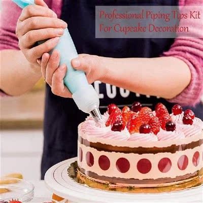 10 Pcs/Set Piping Bag Converter Icing Nozzles Tips Pastry