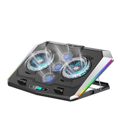 Laptop Cooling Pad RGB Gaming Notebook Cooler, Computer Chil