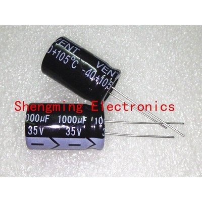 50pcs 1000UF 35V 13x20mm Electrolytic capacitor