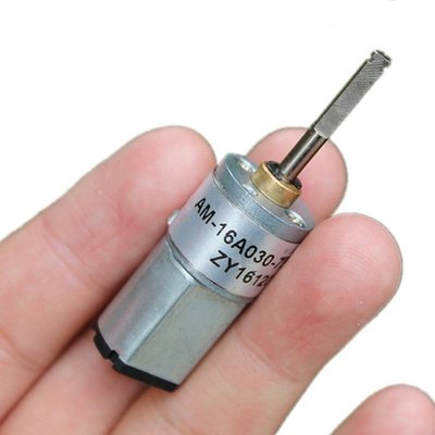 DC6-12V DC geared motor 030 positive reversing motor All met