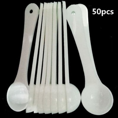 50pcs 1g Multi Purpose Spoons Food Baking Medicine Powder Me