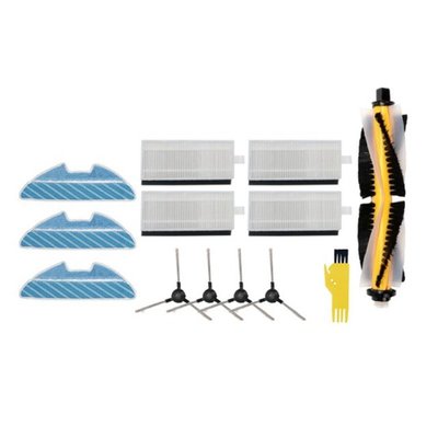 Side Brush Filter Mop Roller Brush for NEATSVOR VSLAM-811GB/