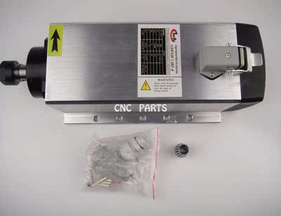 4KW square ER20 AC380V air CNC lling spindle