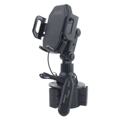 5W Car Cup USB Wireless Charger Holder Mobile Phone Mount St