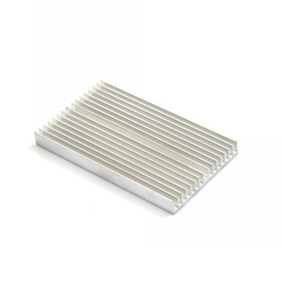 100x60x10mm 1pcs Silver Tone Aluminum Cooler Radiator Heat S