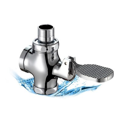 Bathroom Tet rinal Flush Valve Flushing Pedal Foot Pressing