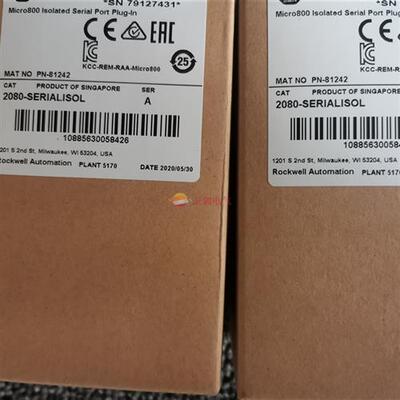 议价AB RS232/485串行端口 2080SERIALISOL 2080-SERIALI