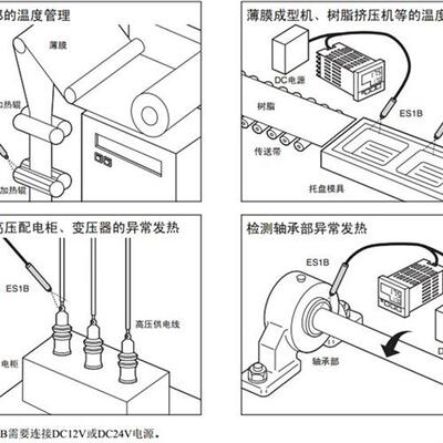 议价OMROM 非接触式温度传感器 ES1B 10-70℃