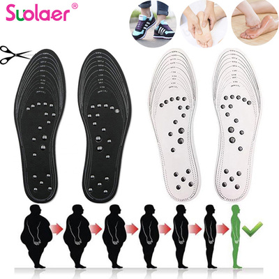 18 Magnets Magnetic Massage Insoles Foot Acupressure Shoe Pa