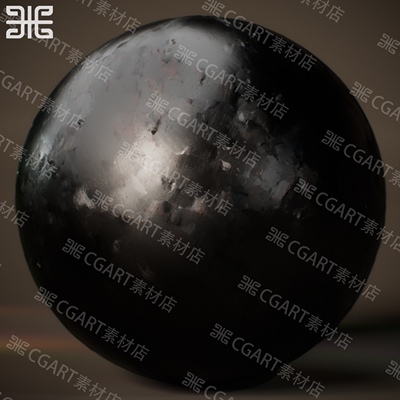 Substance Designer风格化吉卜力金属纹理SD材质球sbs源文件