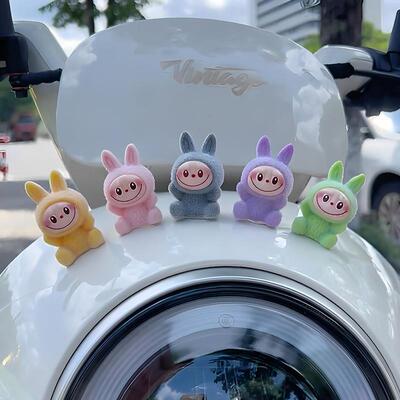 电动车装饰可爱小配件diy