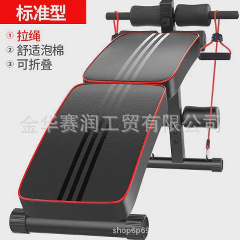 多功能折叠仰卧板家商用收腹器健腹器飞鸟牧师椅仰卧起坐板哑铃凳