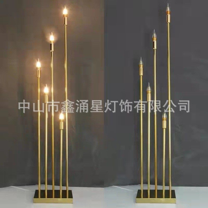 新款10头星光路引婚礼结婚场地布置用品橱窗节日装扮道具路引灯