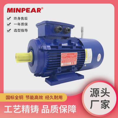 厂家供应BMD纯铜线铝合金直流刹车电机YEJ刹车电机1.5KW2.2KW