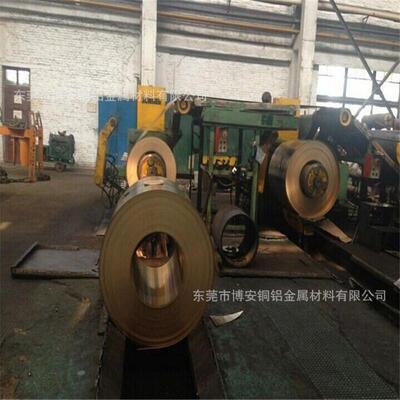 深圳剪切平直C2600黄铜片紫铜带0.1mm0.2mm专业加工H70黄铜皮