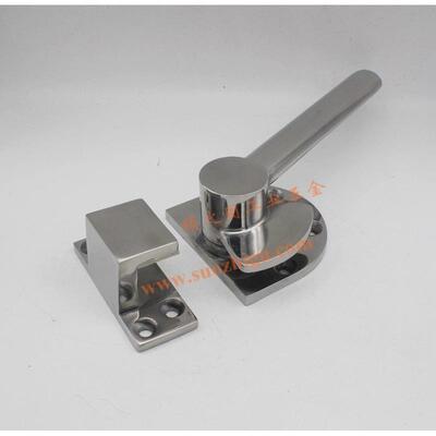 kl01g不锈钢把手海鲜柜蒸柜把手拉手工业门锁sbj401402旋转把手