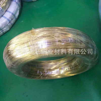 铜丝硬线软手工h62h65t2biy丝黄铜紫铜0.1mm-3.0mm原材料厂家批发