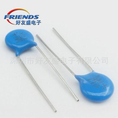 工厂直销脚插压敏电阻10d271k10%直距7.5mm全新现货一站式配单