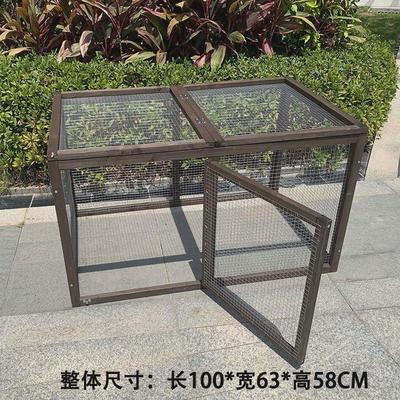 Hp户外大号鸡笼子家用鸡笼鸡舍兔笼兔舍木制狗笼狗窝猫笼宠物