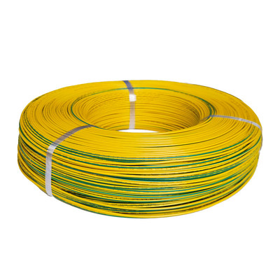 1007黄绿电子线26AWG-16AWG多股镀锡铜电子线PVC电子线