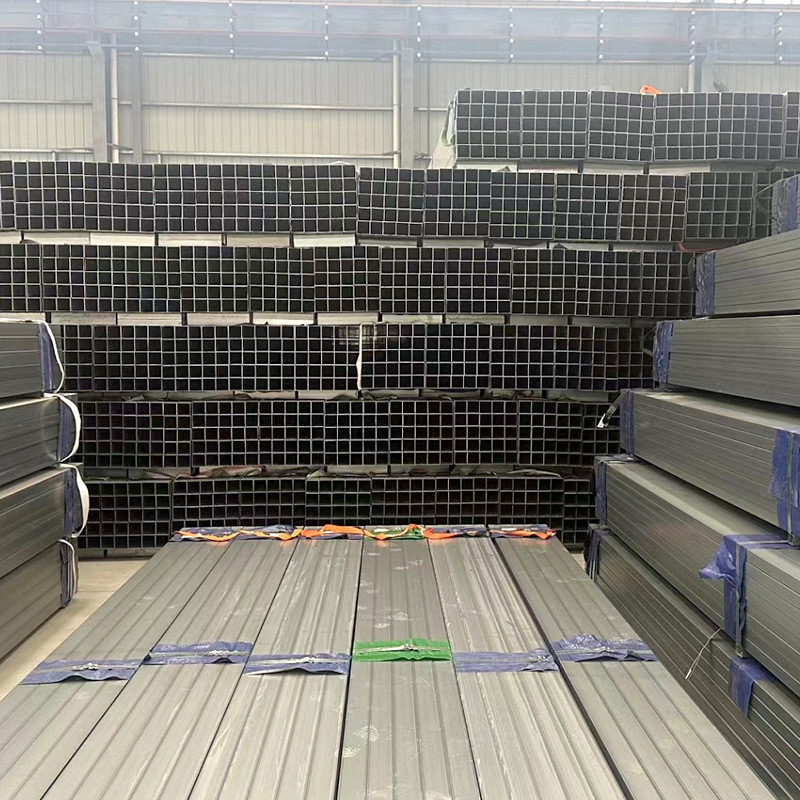 建筑工程钢结构锌铝镁方管温室大棚钢铁结构方管锌铝镁光伏支架