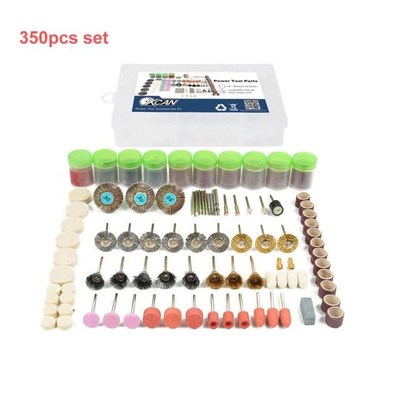 350pcs/lot 340pcs/lot Carving Rotary Tool Drill Bit Set Mini