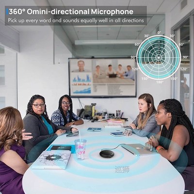 Conference Microphone,  USB Computer Micro CM003, Mute Funct