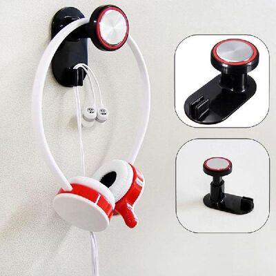1 pc Wall Holder Headphone Universal Earphone Headset