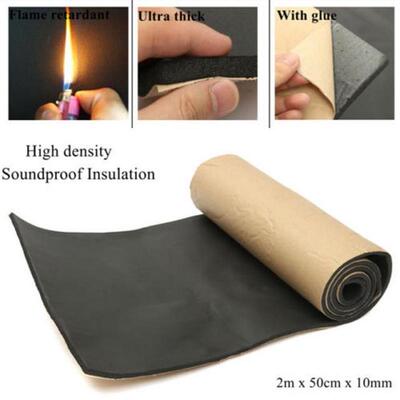 2m High Density Soundproof Closed Cell Foam 10mm Waterproof