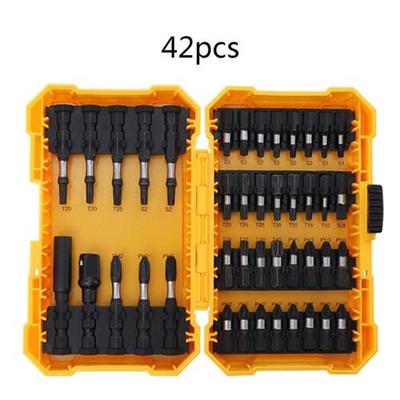 18/42pcs Screwdriver Socket Electric Drill Impact Bit Set C