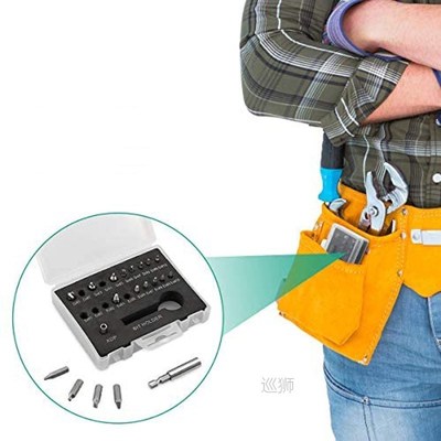 22Pcs Damaged Screw Extractor Drill Bit Set Stripped Screw E