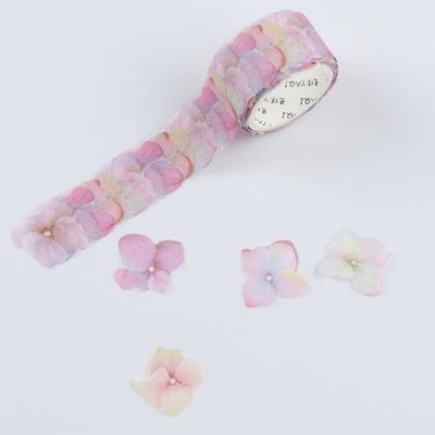 200pcs/roll Flower Petals Washi Tape DIY Scrapbooking Diary
