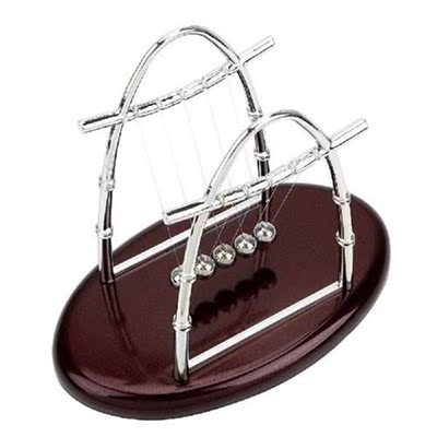 Metal Pendulum Ball Home Desk Decoration Craft Educational