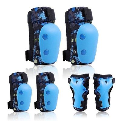 6 in 1 Kids Children Bicycle Mat Set Knee Pads Elbow Pads