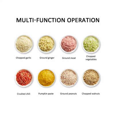 Meat Grinder Spice Garlic Vegetable Chopper Electric Automat