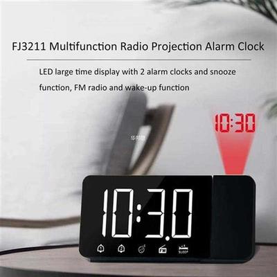 Projection Alarm Clock Digital Alarm Clock With Snooze FM Fu