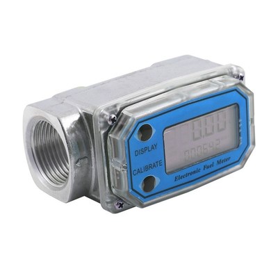 LLW-25 LCD Digital Flow Meter Turbine Flowmeter Diesel Fuel