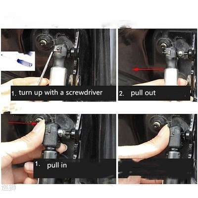 2PCS For Peugeot 206 1998 1999 2000 2001 2002 2003 2004 2005