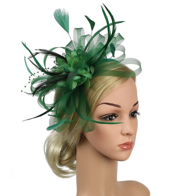 Wo's Sinamay Fascinator Cocktail Party Hat Wedding Churc